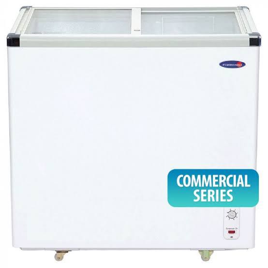 FUJIDENZO DUAL FUNCTION WITH SLIDING GLASS TOP CHEST FREEZER, TV & Home Appliances, Kitchen ...