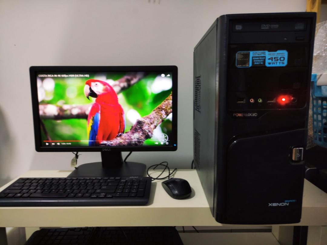 FULL SET INTEL CORE i3 DESKTOP PC WITH MONITOR, Computers & Tech ...