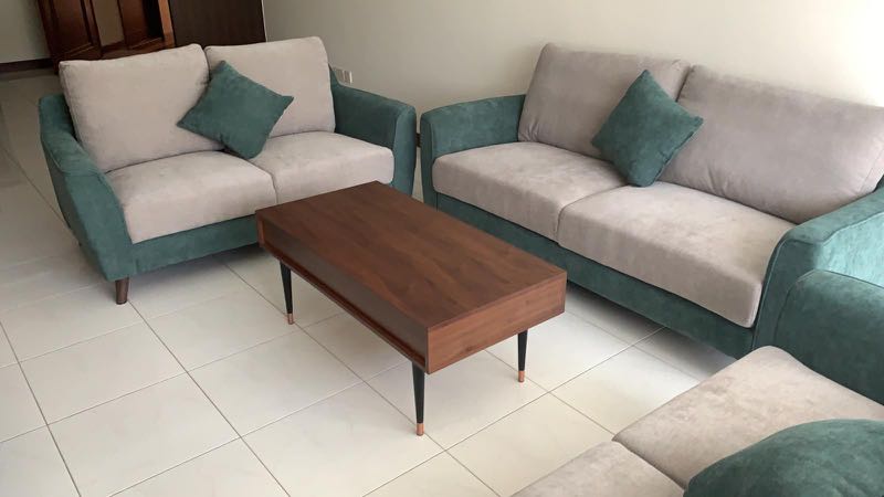 Full Sofa Set (6 seater), Furniture & Home Living, Furniture, Sofas on ...