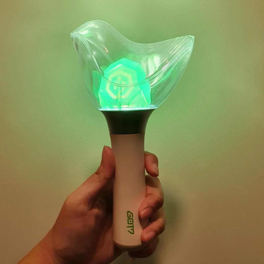 GOT7 Official Ahgase Lightstick Version 1, Hobbies & Toys, Memorabilia ...