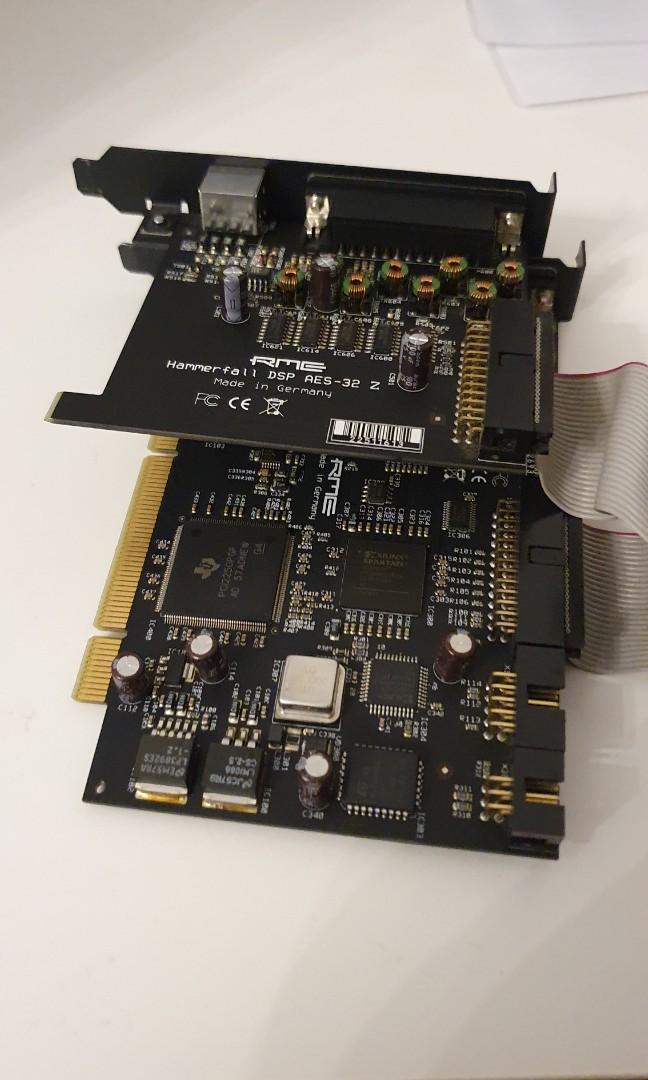 Hammerfall RME AES 32 PCI card, Audio, Other Audio Equipment on Carousell