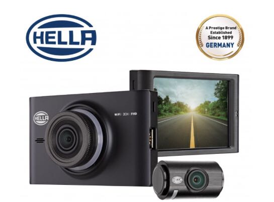 HELLA DR760 2CH Dash Cam / In Car Camera, Car Accessories, Accessories ...