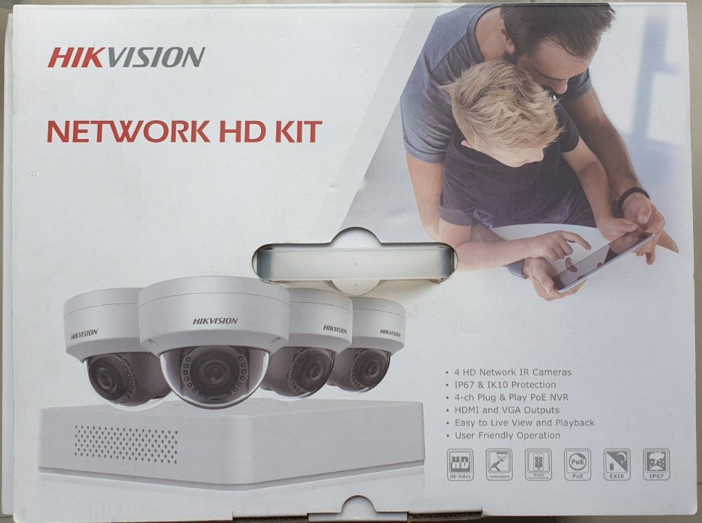 HIKVISION HD Digital Surveillance Kit (CCTV), Furniture & Home Living ...
