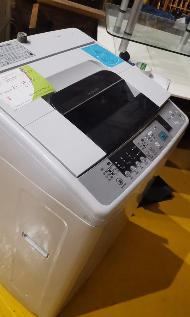 Hitachi Washing Machine 7.5 kg, TV & Home Appliances, Washing Machines ...