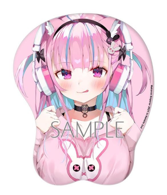 Hololive Oppai Mousepad - Aqua korone marine pekora coco noel mel ...