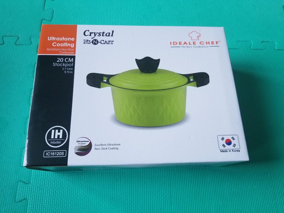 全新IDEALE CHEF意美廚Made in korea 6層鍋, 家庭電器, 廚房電器, 鍋具 - Carousell