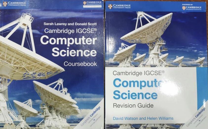 IGCSE Computer Science Textbook (90% new), Hobbies & Toys, Books ... IGCSE Computer Science Textbook (90% new), Hobbies & Toys, Books ...
