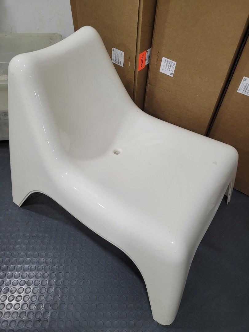 Ikea pool side or outdoor Lounge Chair - stackable, Furniture & Home ...