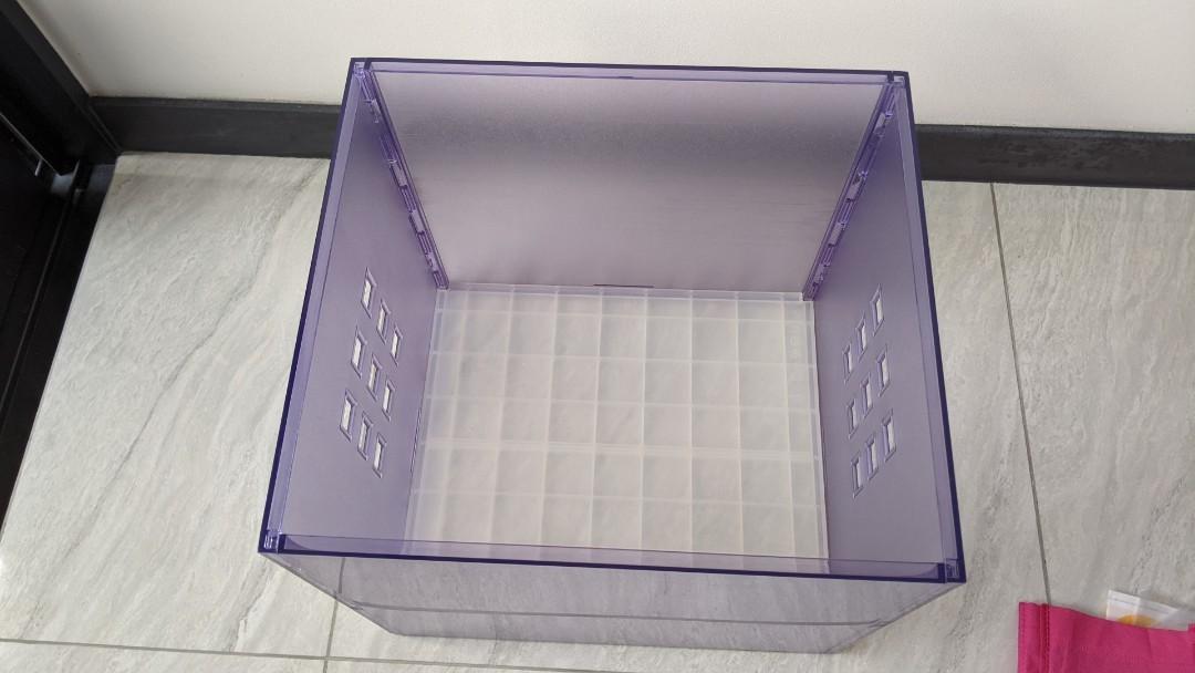 Ikea storage pull out boxes (Lekman and Kallax), Furniture & Home ...