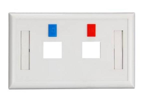 I/O Wall Faceplate Duplex, Computers & Tech, Office & Business ...