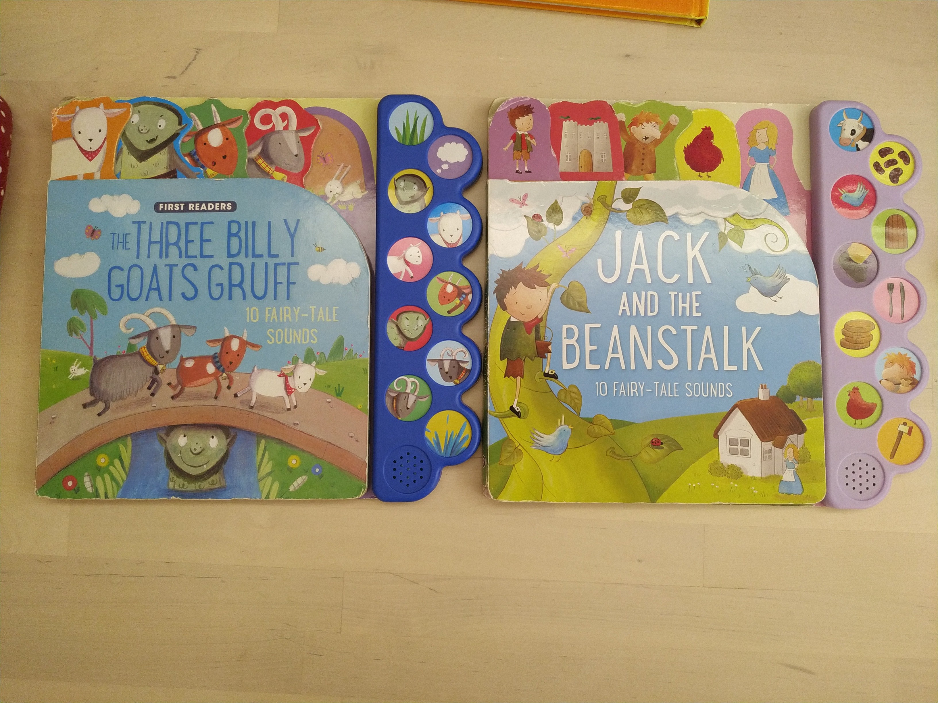 Jack & the Beanstalk, The Three Billy Goats Gruff, 興趣及遊戲, 書本 & 文具, 小朋友書 ...