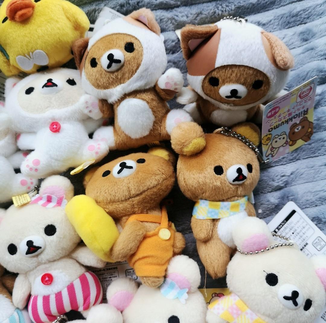 Japan claw machine soft toy plushies keychain, Hobbies & Toys, Toys ...