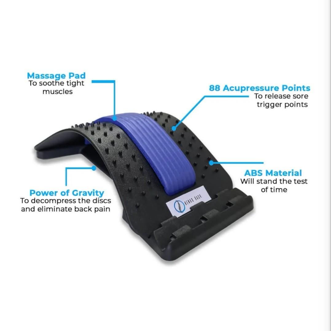 Kenko Back - Orthopedic Back Stretcher, Health & Nutrition, Massage ...