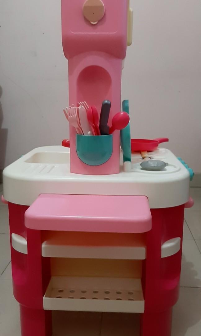 Kitchen ELC pink ori, Toys & Collectibles, Mainan di Carousell