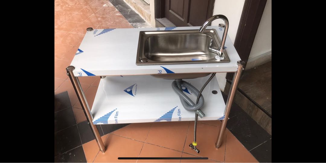 Kitchen temp sink, Furniture & Home Living, Bathroom & Kitchen Fixtures ...