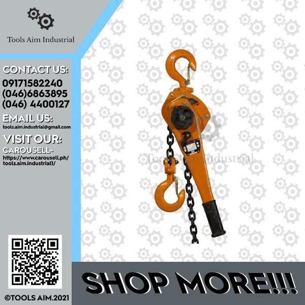 Lever Block 1T x 1.5M | Construction Supplies | Lifting | Industrial ...