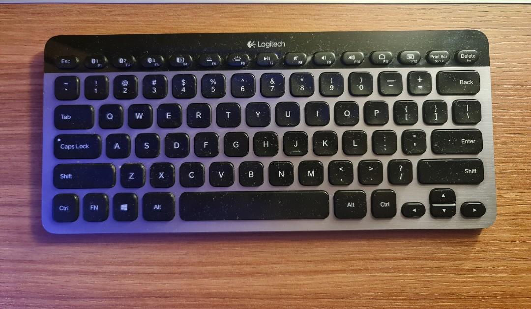 Logitech K810 keyboard Bluetooth 3 devices, Computers & Tech, Parts ...