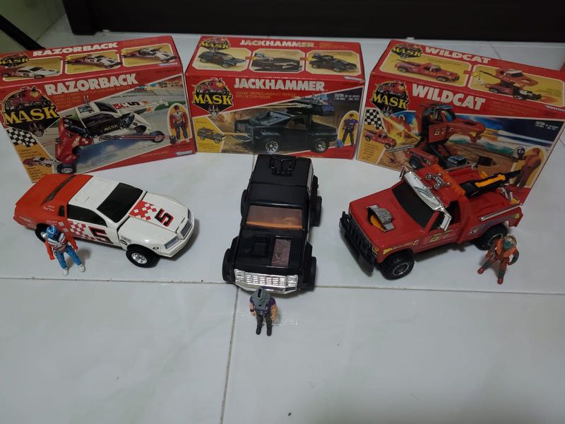M.A.S.K razorback jackhammer wildcat, Hobbies & Toys, Memorabilia ...