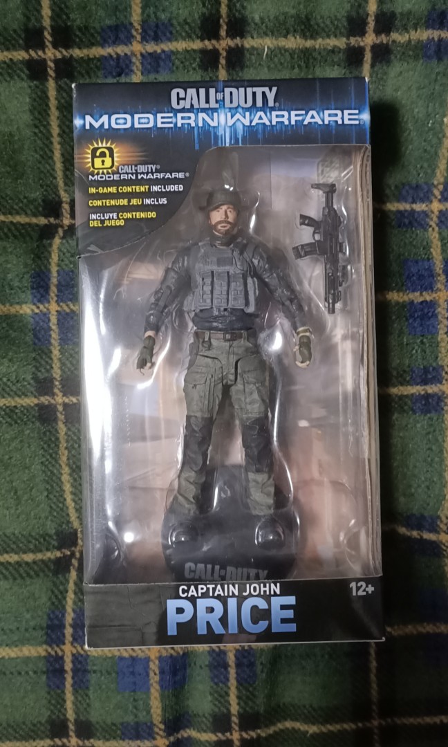 Mcfarlane Toys Call of Duty Modern Warfare Captain John Price, Hobbies ...