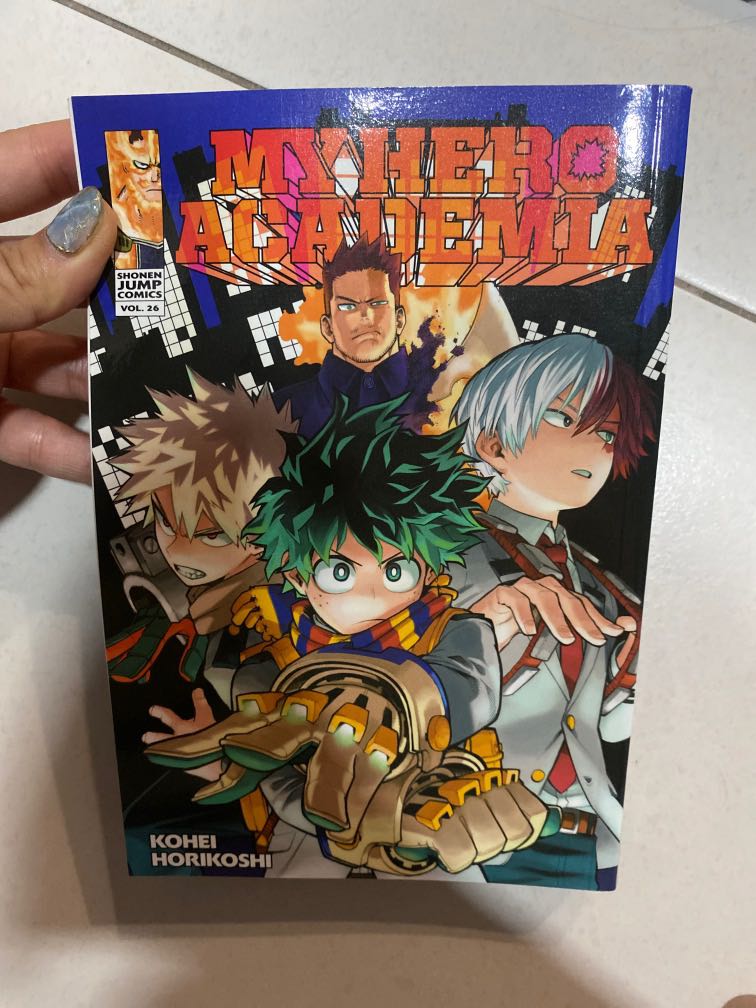 MHA (BNHA) manga vol 26, Hobbies & Toys, Books & Magazines, Comics ...