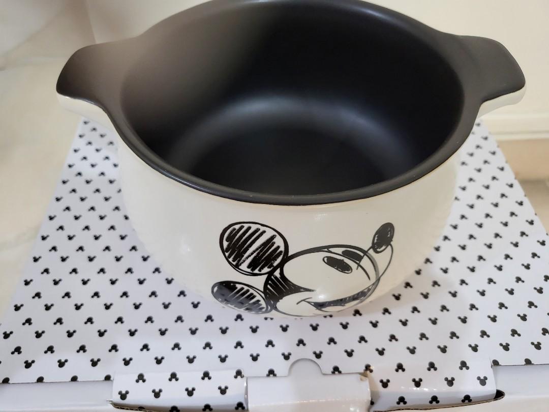Mickey Mouse Ceramic Cooking Pot, Furniture & Home Living, Kitchenware ...