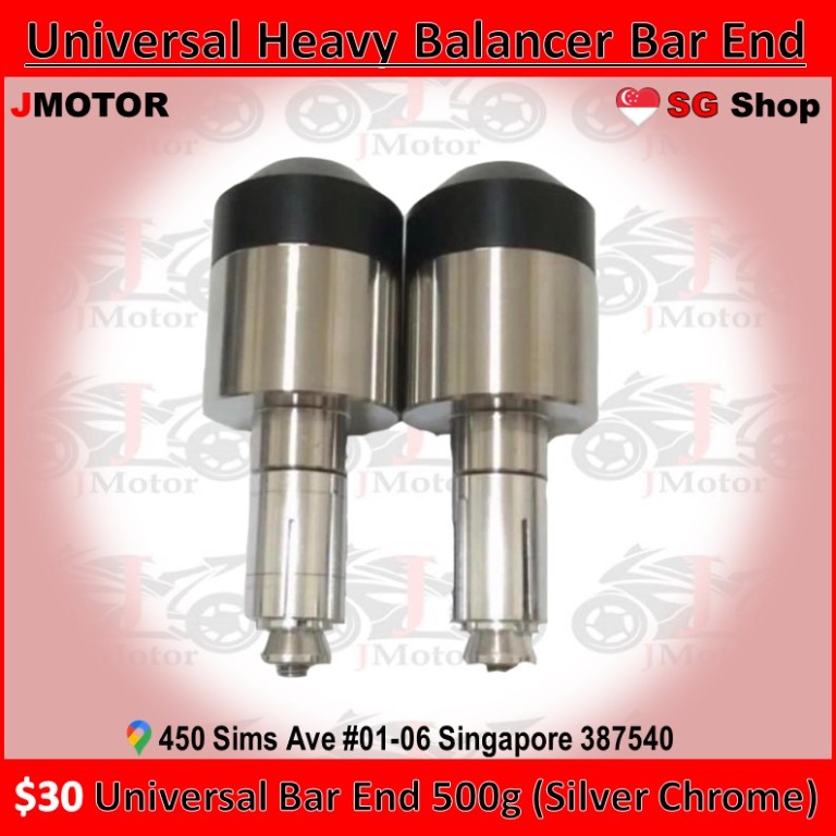 motorcycle Heavy Balancer Bar End Universal, Motorcycles, Motorcycle ...