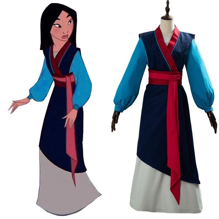 Mulan Costume, Women's Fashion, Dresses & Sets, Traditional & Ethnic ...