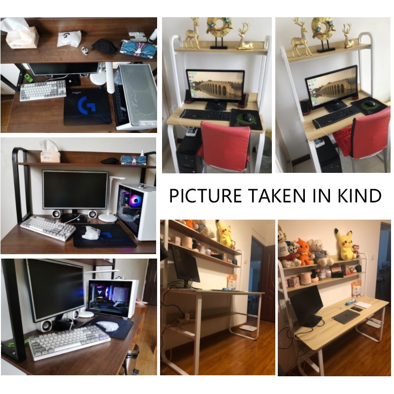 New Design Computer Table with Shelves in 2 colors. Good quality ...