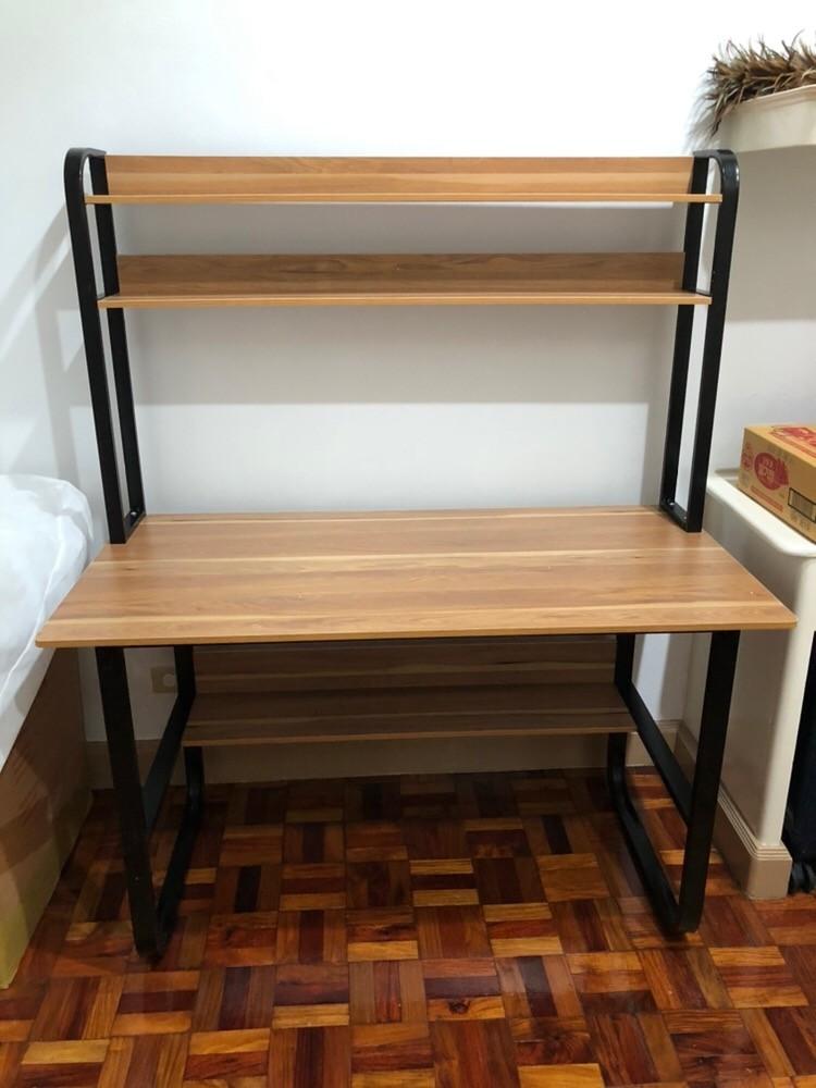 New Design Computer Table with Shelves in 2 colors. Good quality ...
