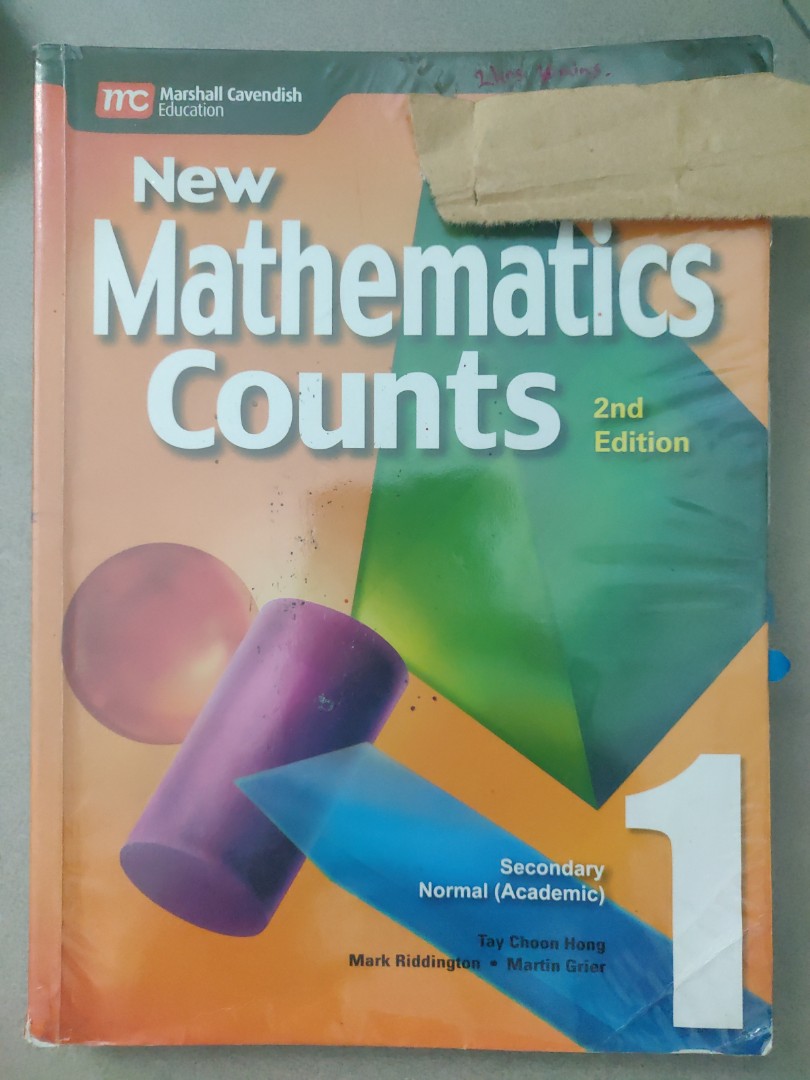 New Mathematics Counts 1, Hobbies & Toys, Books & Magazines, Textbooks ...