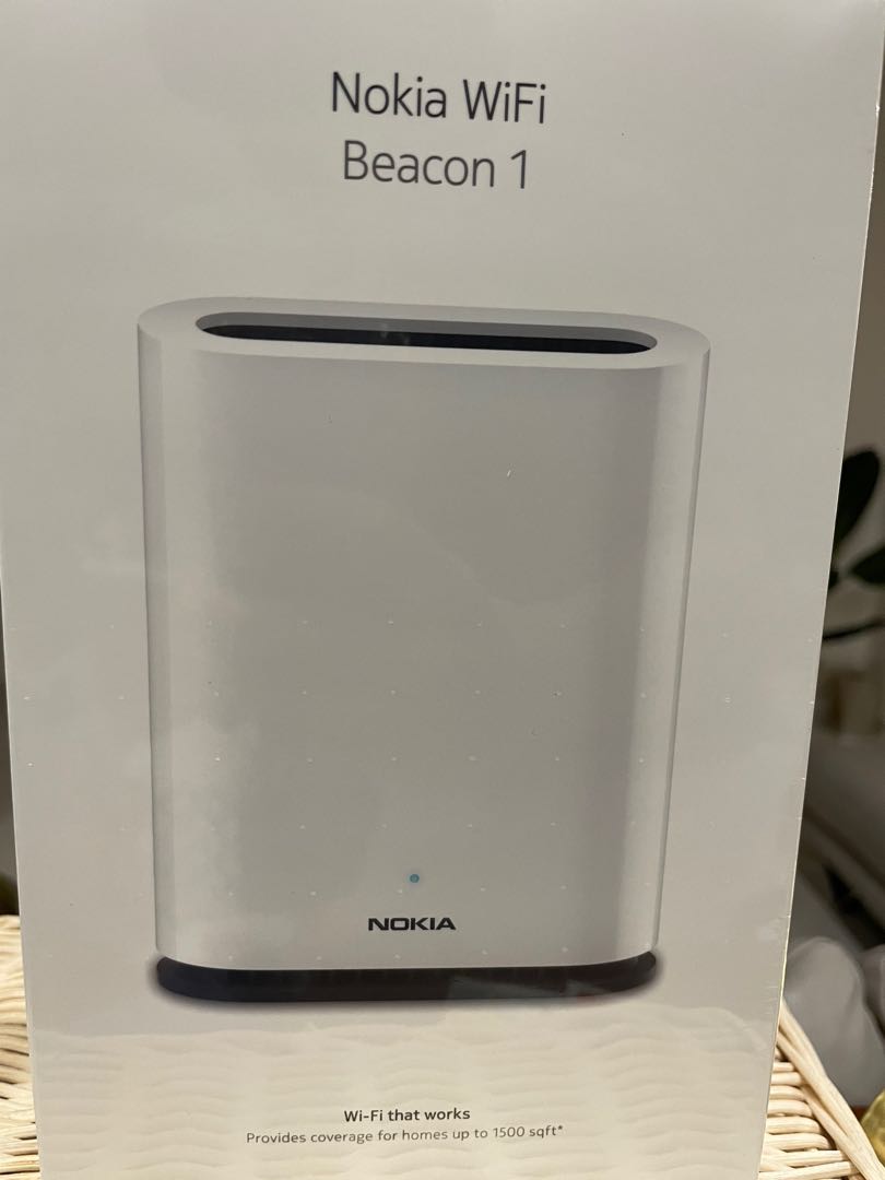 Nokia Beacon 1 Wifi Mesh Router - brand new, Computers & Tech, Parts ...