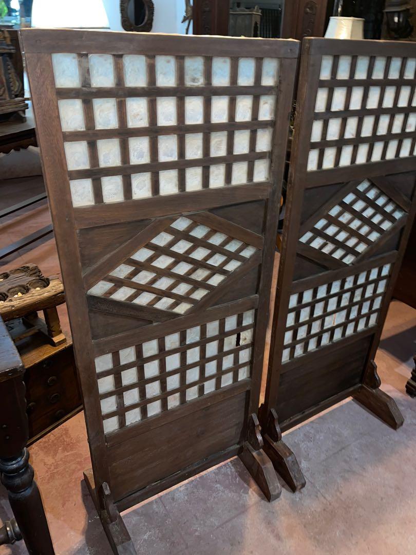 Old Capiz Dividers, Furniture & Home Living, Home Decor, Other Home ...
