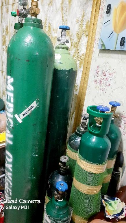 Oxygen tank 20 lbs., Health & Nutrition, Medical Supplies & Tools on ...