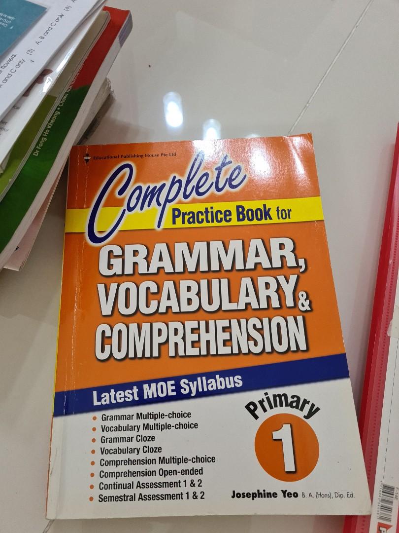 P1 and p2 text books plus grammar exercises, young scientists level 1 ...