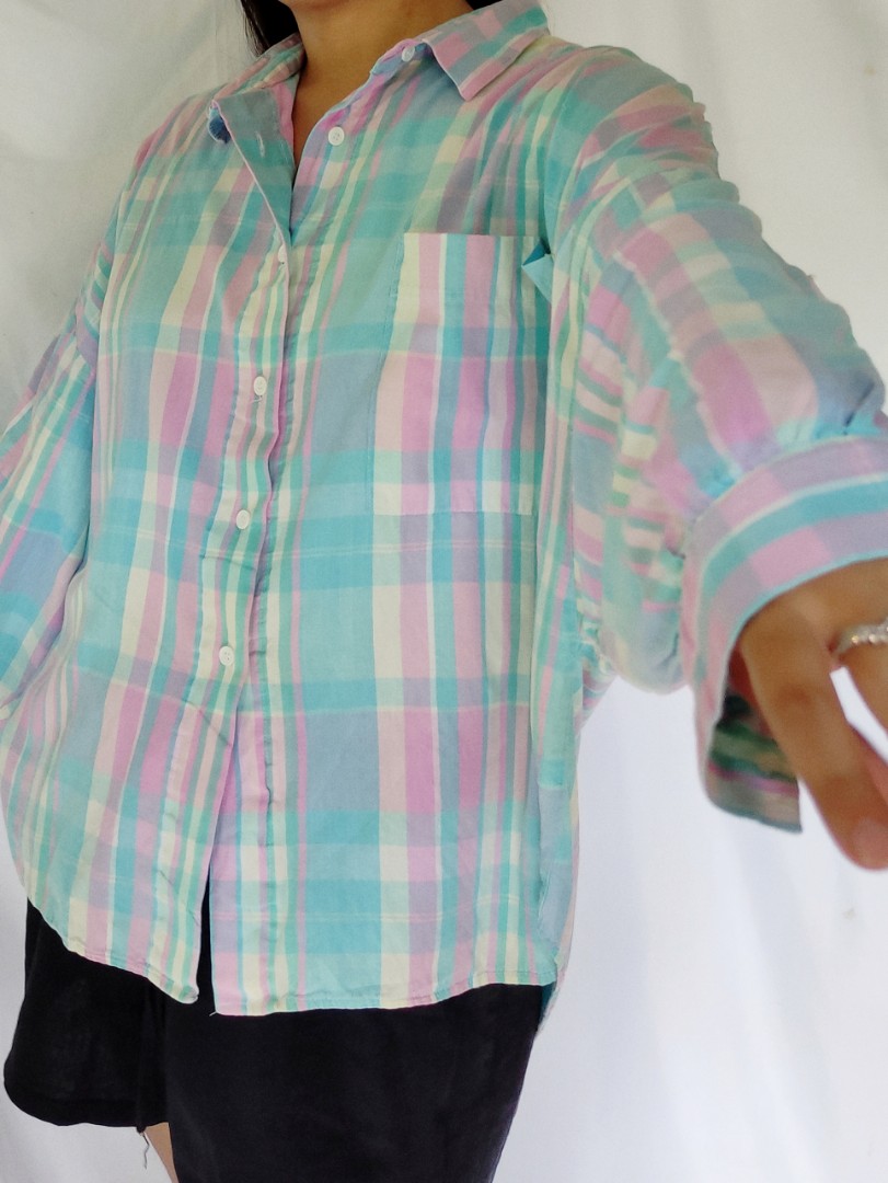 Pastel Colored Top, Women's Fashion, Tops, Longsleeves on Carousell