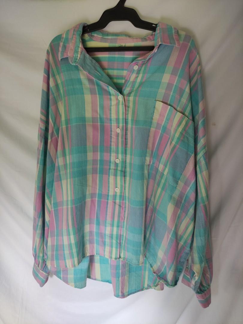 Pastel Colored Top, Women's Fashion, Tops, Longsleeves on Carousell