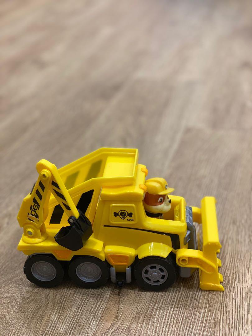 Paw Patrol Rubble Vehicle ( transformable), Hobbies & Toys, Toys ...