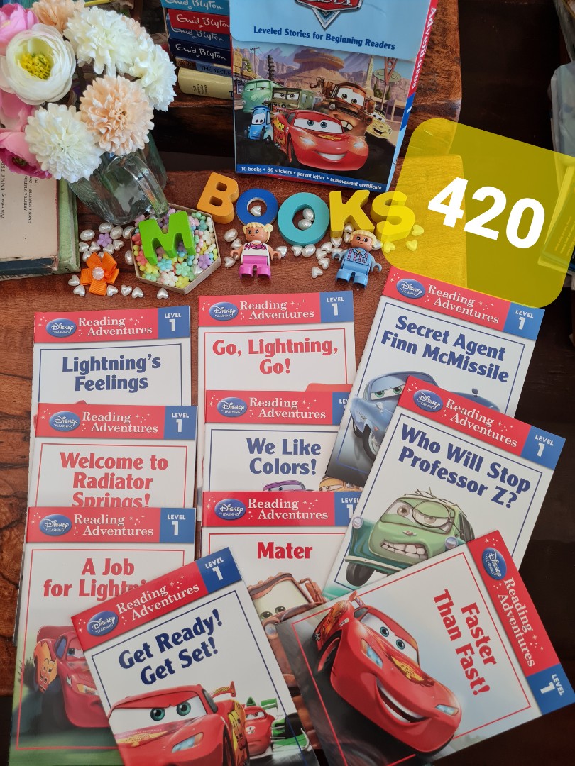 PHONICS book set cars, Hobbies & Toys, Books & Magazines, Children's ...