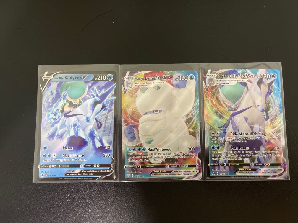 Pokémon Calyrex Vmax, Hobbies & Toys, Toys & Games on Carousell