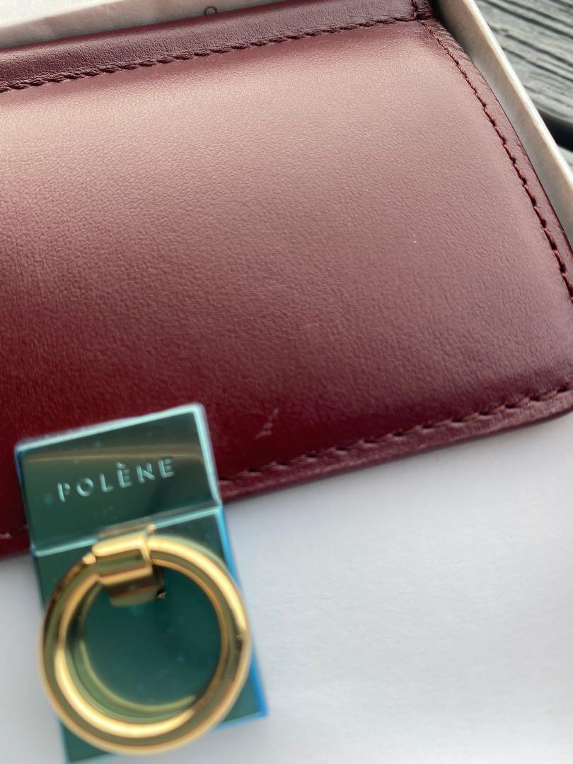 Polene Wallet No.7 Burgundy, Women's Fashion, Bags & Wallets, Wallets ...