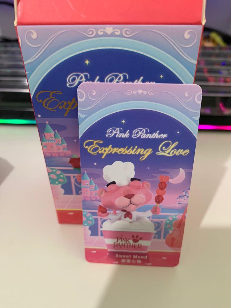 Pop mart Pink Panther Sweet Mood, Hobbies & Toys, Toys & Games on Carousell