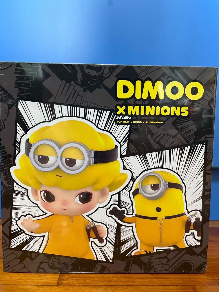 Popmart Dimoo x Minions Bruce Lee Figurines (READY STOCK), Hobbies ...