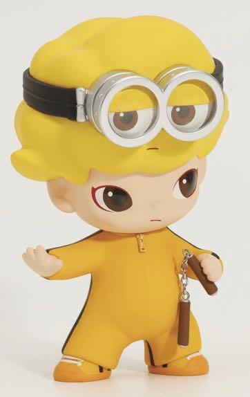 Popmart Dimoo x Minions Bruce Lee Figurines (READY STOCK), Hobbies ...