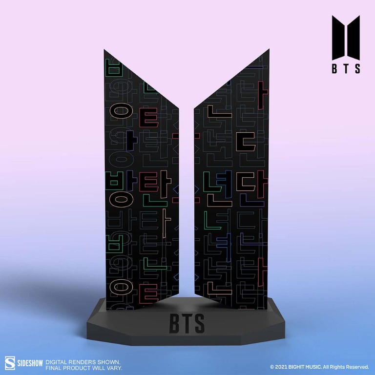 [Pre-Order] Sideshow Collectibles - BTS Replica - Premium BTS Logo ...