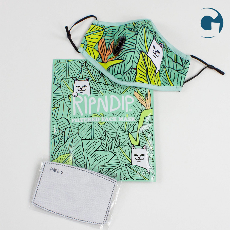 RIPNDIP, Nermal Leaf Ventilator Mask, Fesyen Pria, Aksesoris, Lainnya ...