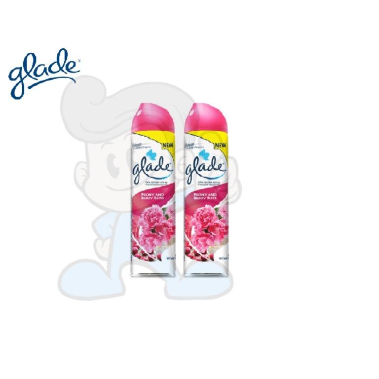 SCJ Glade Air Freshener Peony and Berry (2 x 320 mL), Furniture & Home ...