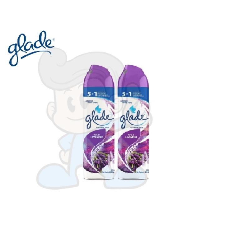 SCJ Glade Air Freshener Wild Lavender (2 x 320 mL), Furniture & Home ...