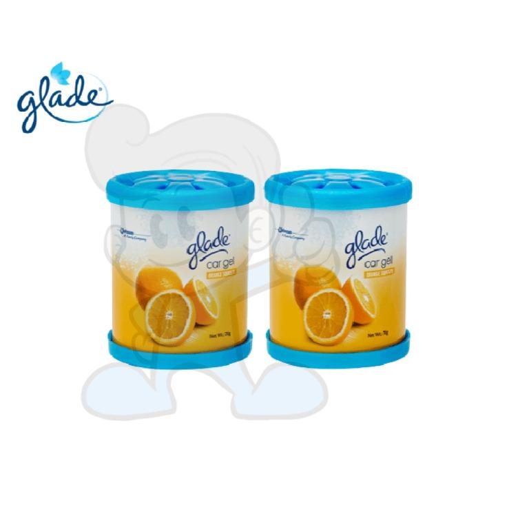 SCJ Glade Car Gel Orange Squeeze Primary (2 x 70 g), Furniture & Home ...