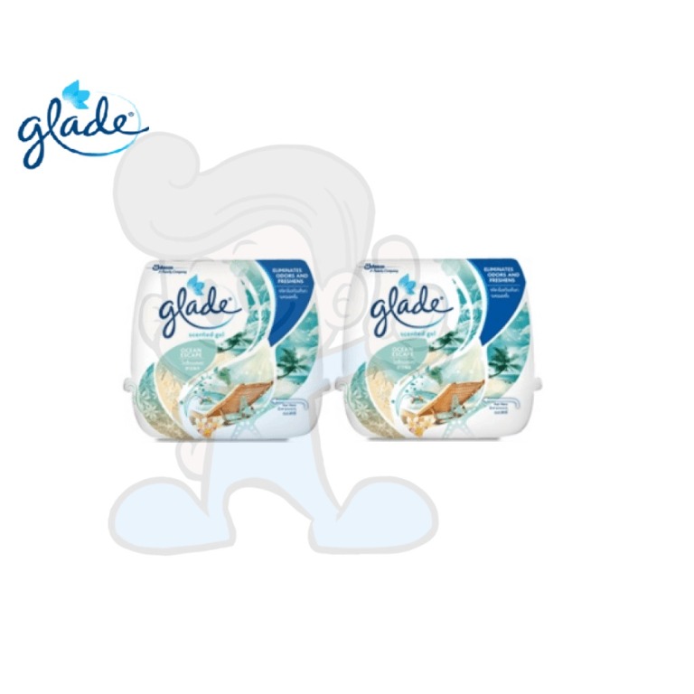 SCJ Glade Scented Gel Ocean Escape (2 x 180 g), Furniture & Home Living ...