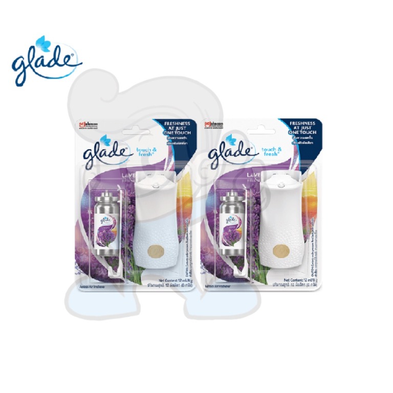 SCJ Glade Touch & Fresh Lavender Primary (2 x 12 mL), Furniture & Home ...